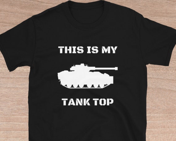 This is My Tank Top M1 Abrams Military Tank Pun Shirt Army | Etsy