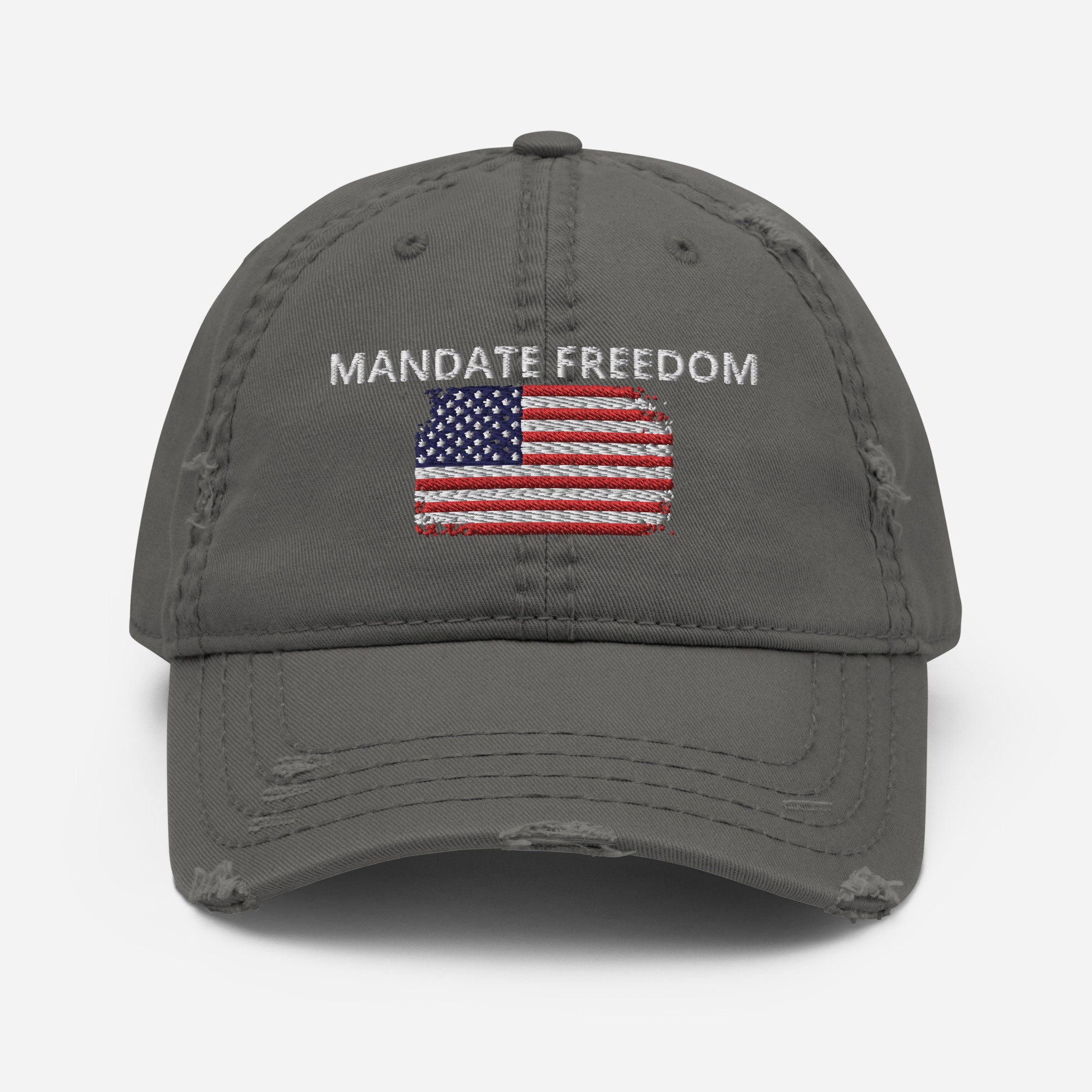 Mandate Freedom Hat, American Flag Freedom Convoy Hat, Small Fringe ...