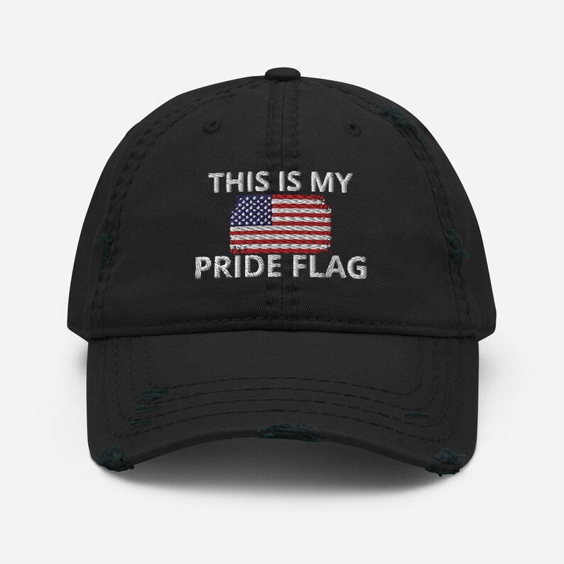 This is My Pride Flag Hat, American Flag Cap, Patriotic Republican ...