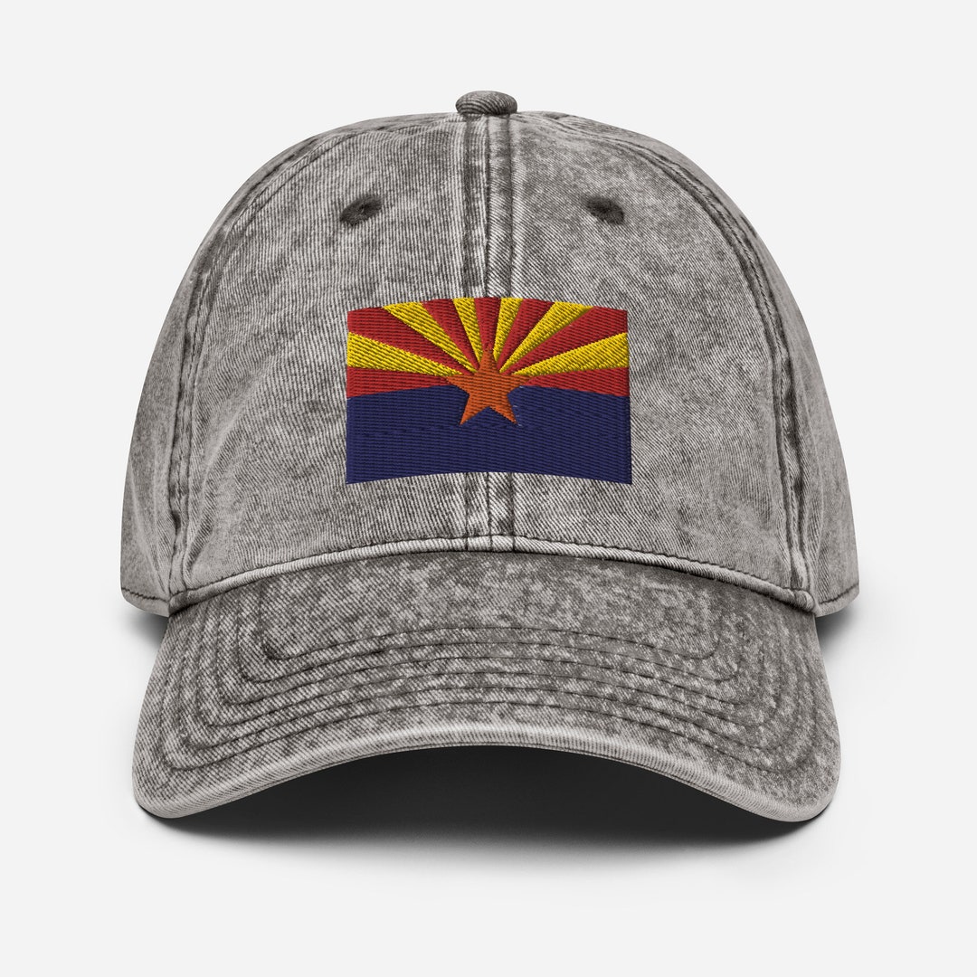 Arizona Flag Hat, Arizona Flag Cap, Torn Arizona, Arizona Pride ...