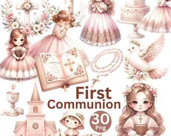 First Communion, Christian, Communion Clipart, PNG File, Transparent ...