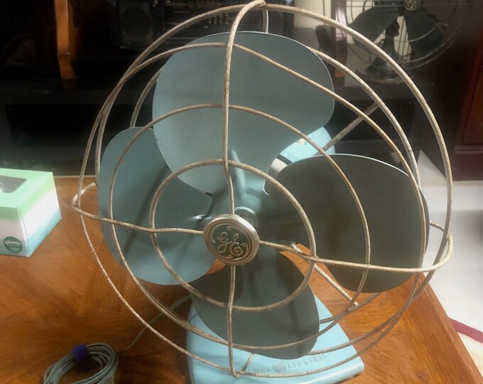 GE 12 Standard Fan model No. F15S125 2 Speed vintage Original - Etsy