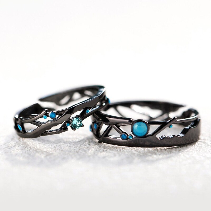 Anime Couple Ring - Etsy