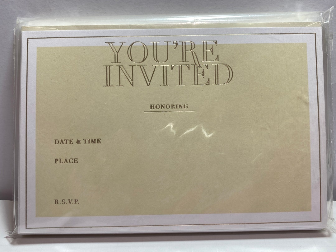 Vintage Invitations - Etsy