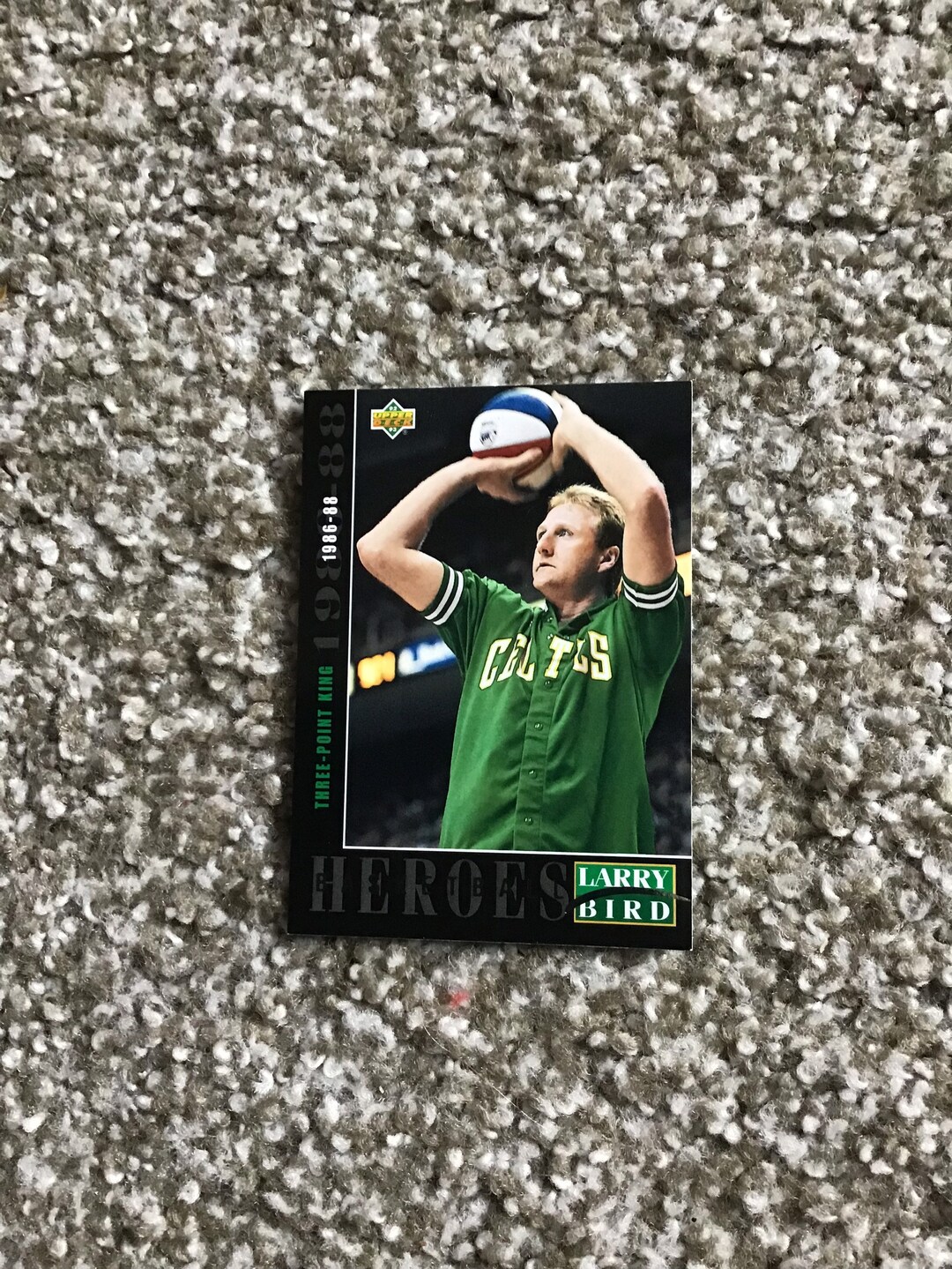 Boston Celtics Larry Bird 1993 Special Rare Upper Deck Basketball Card ...