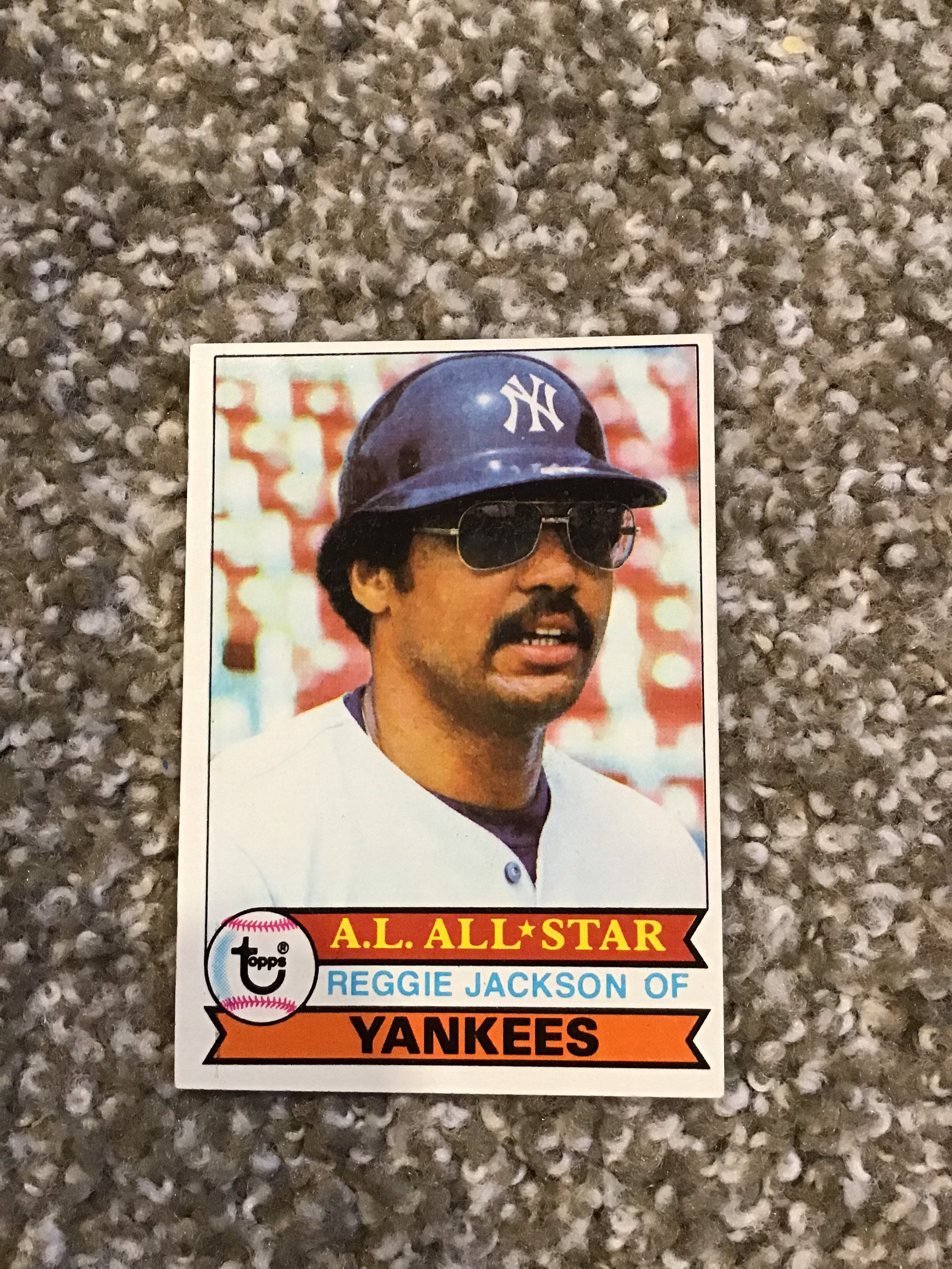 New York Yankees Reggie Jackson 1979 Topps Vintage Baseball - Etsy