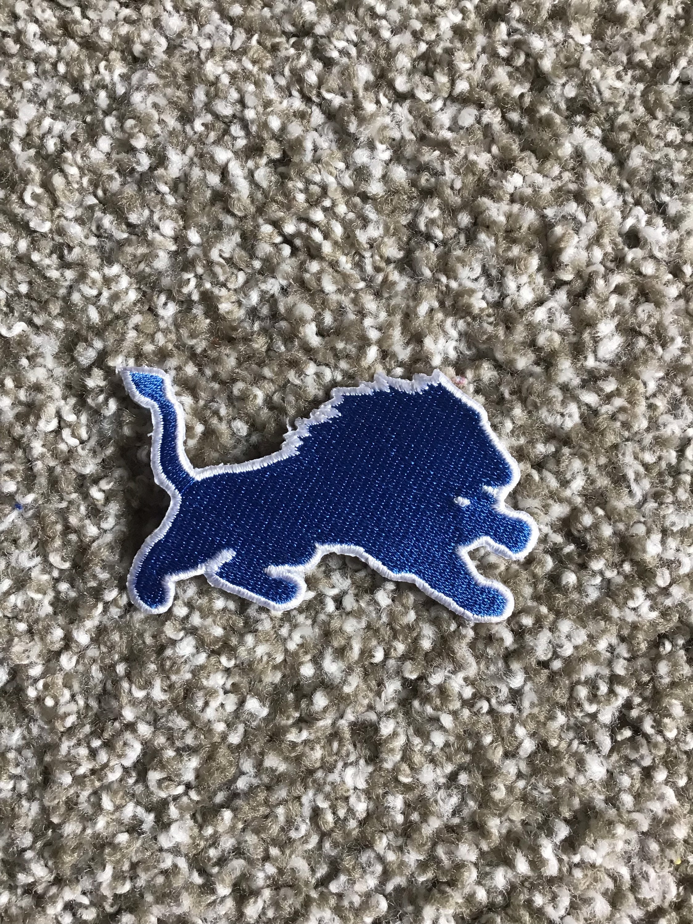 Detroit Lions Vintage Old School Logo Patch Brand New Rare - Etsy