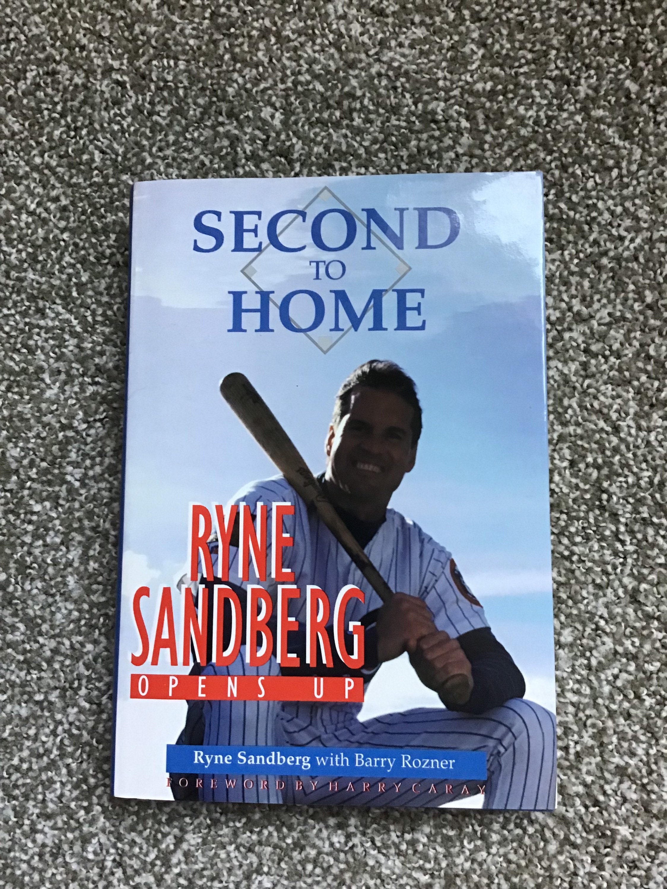 Chicago Cubs Ryne Sandberg Second to Home Book Brand New Condition Rare ...