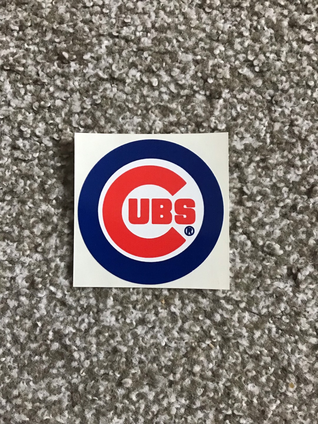 Chicago Cubs 1980s Vintage Logo Decal Rare Hard to Find Great Item ...