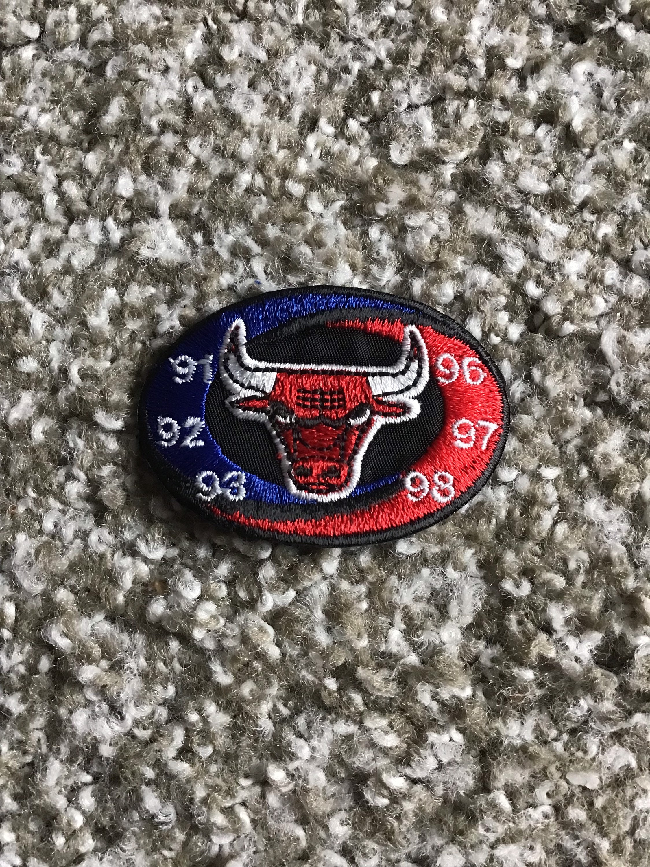 Chicago Bulls Six Time Nba World Champions Patch Repeat the - Etsy