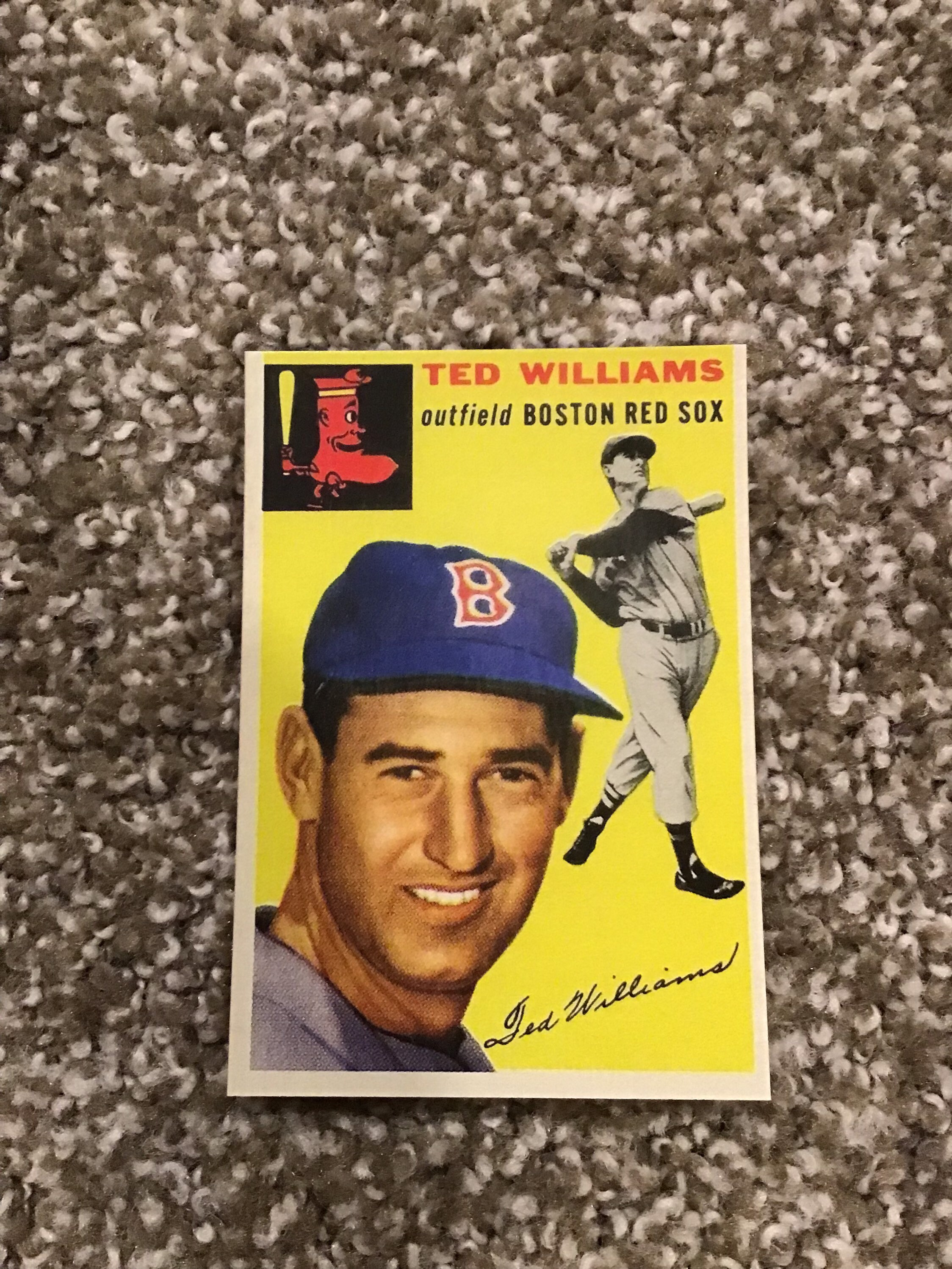 1954 Topps Ted Williams Card