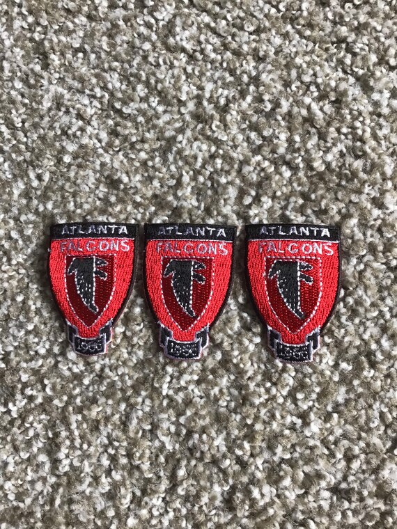 3 Atlanta Falcons Vintage Old School Logo Patches Brand New | Etsy