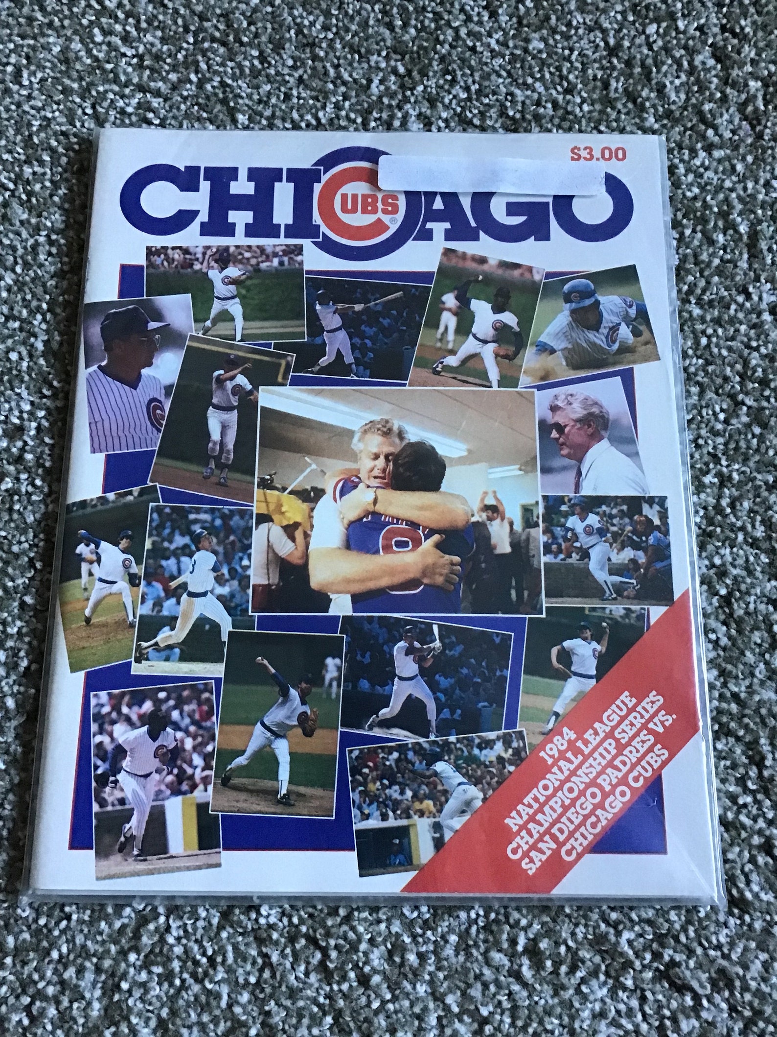 Chicago Cubs 1984 Playoff Program Great Information Nice Pictures Rare ...