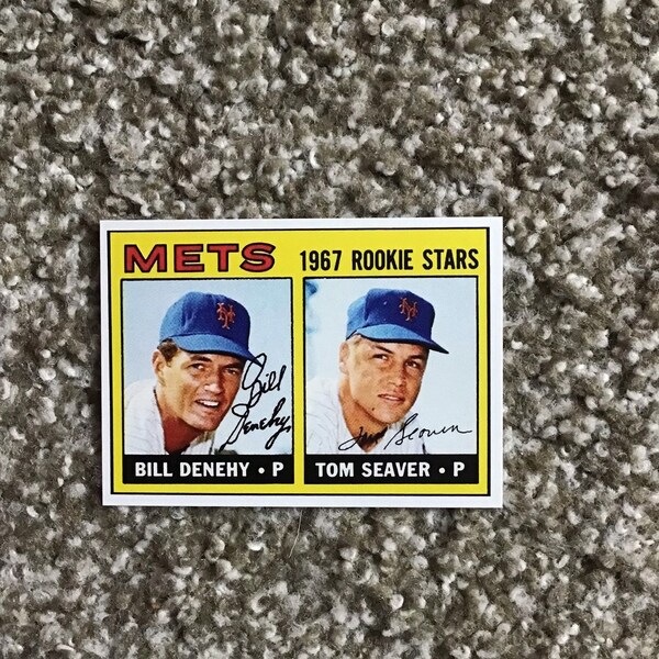 Tom Seaver Rookie Card - Etsy