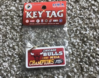 Chicago Bulls Key Chain - Etsy