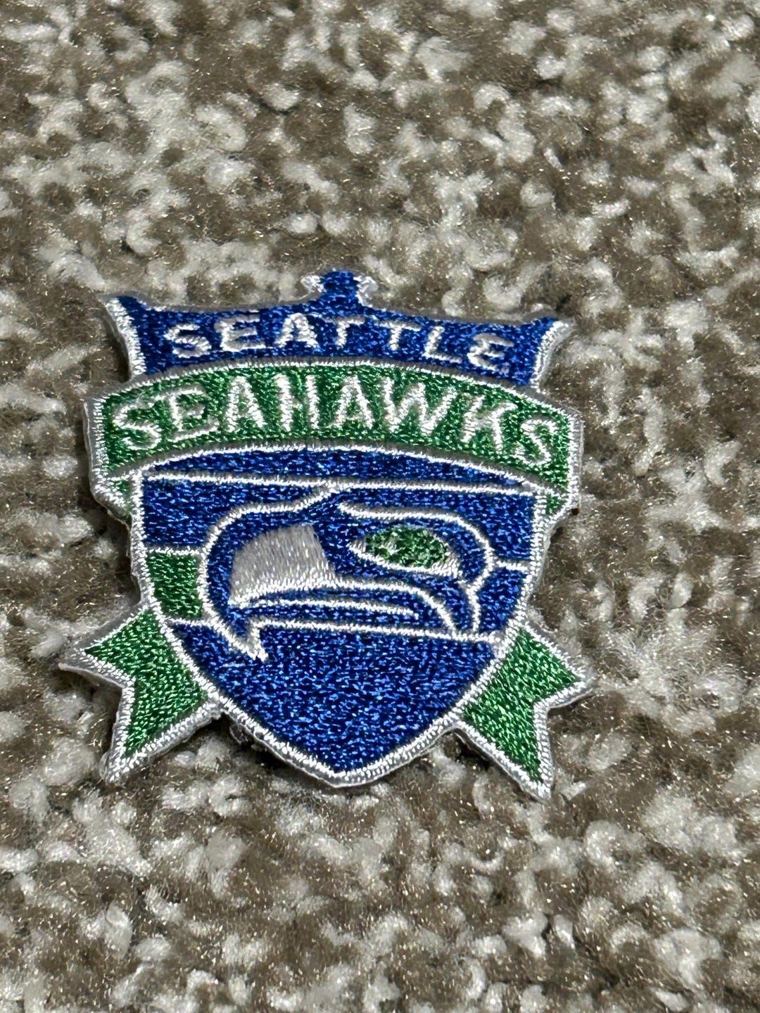 Two Seattle Seahawks Vintage 1990s Patches Brand New Rare Awesome - Etsy