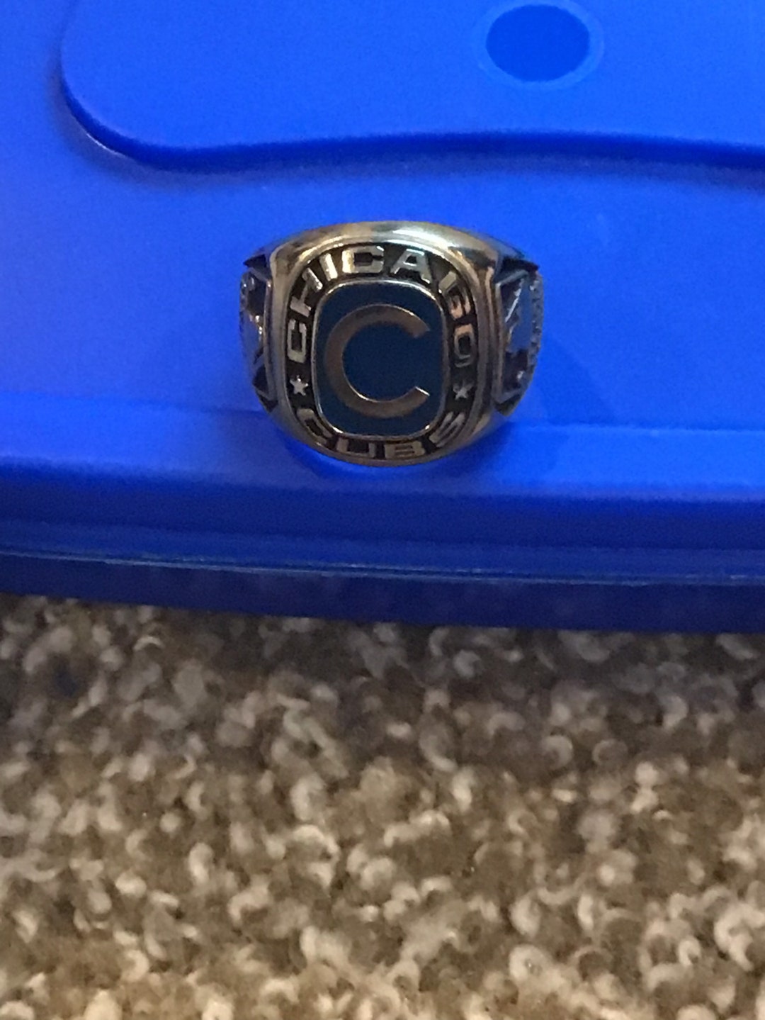 Chicago Cubs 1980s Logo Vintage Ring Size 11 Brand New Rare - Etsy