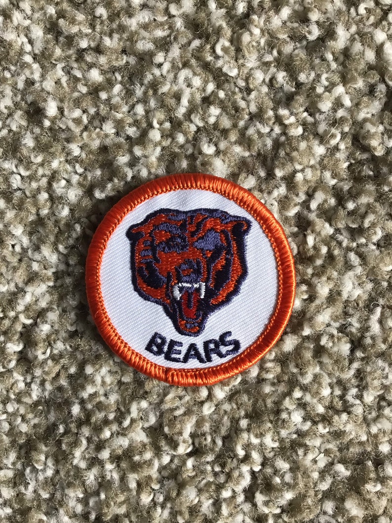 Chicago Bears 60s Vintage Old School Logo Patch Brand New Rare - Etsy UK