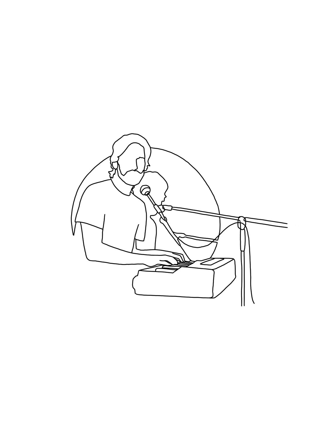 Digital Download - Bo Burnham Inside Spotlight Minimalist Line Art ...
