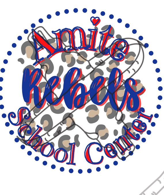 Rebels ASC College Sublimation Design PNG High - Etsy