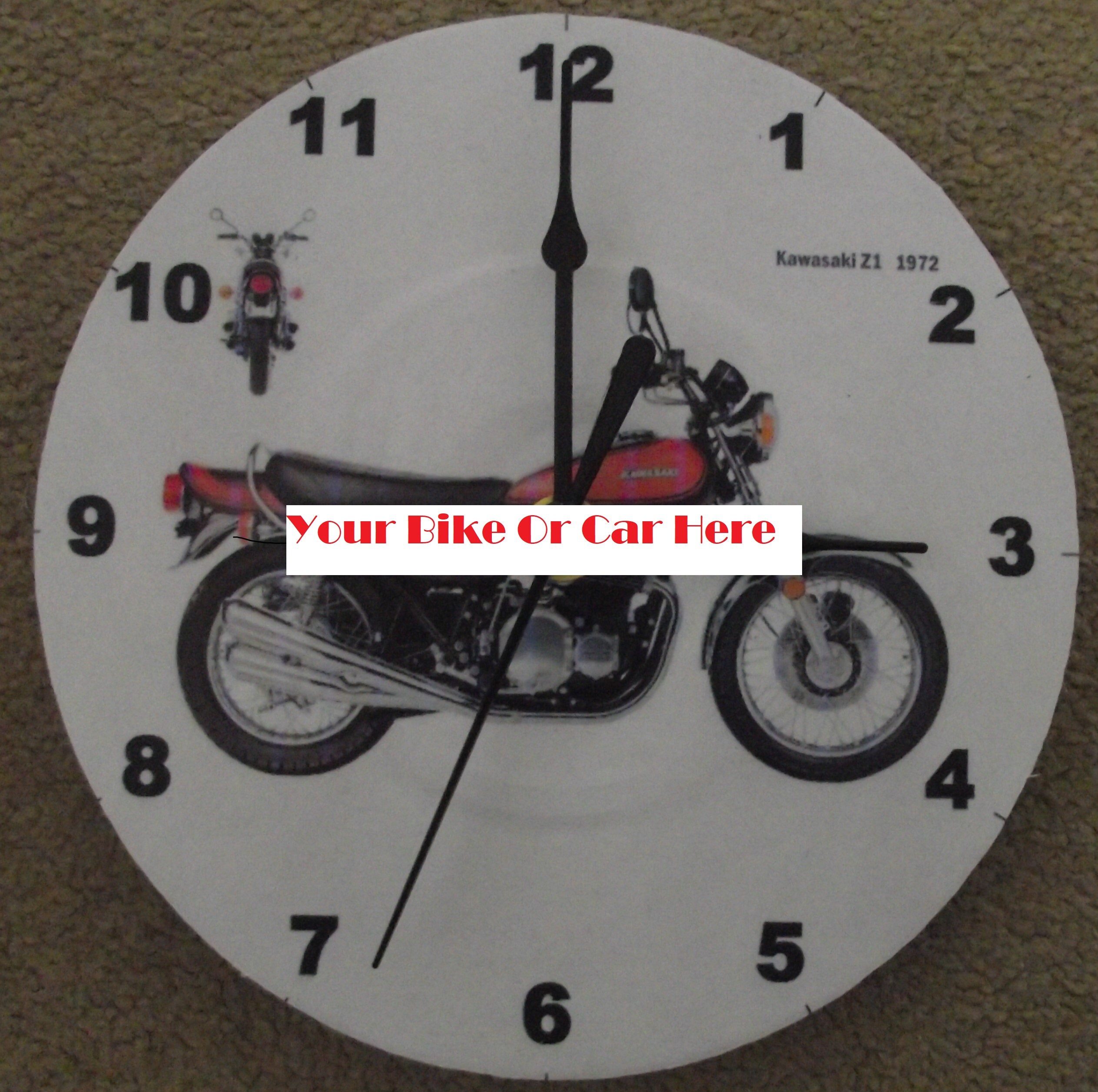 YAMAHA TRX850 7wall clock Upcycled Vinyl Home & Living Home Décor etna ...