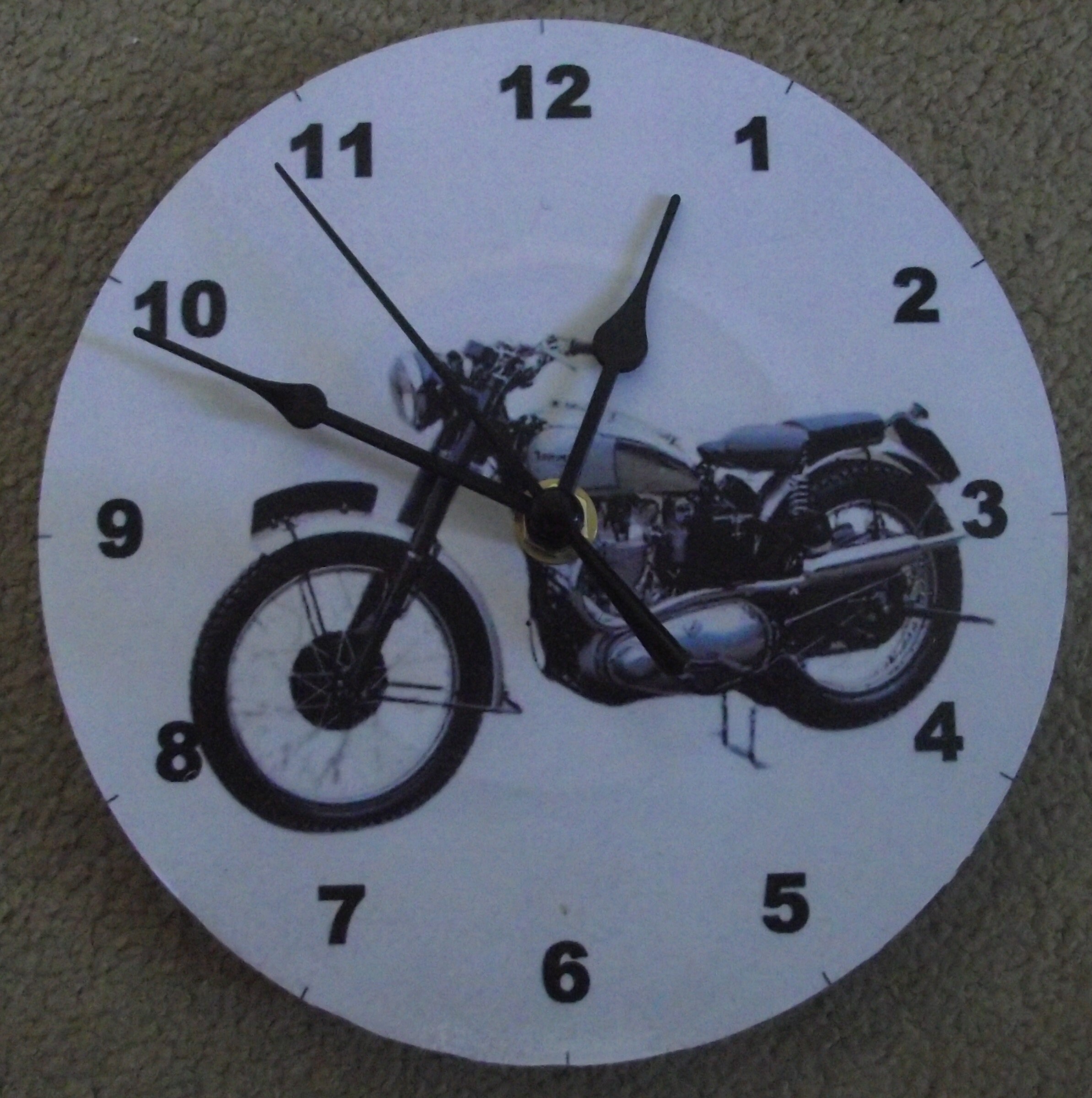TRIUMPH TROPHY 500 7wall Clock Upcycled Vinyl - Etsy UK