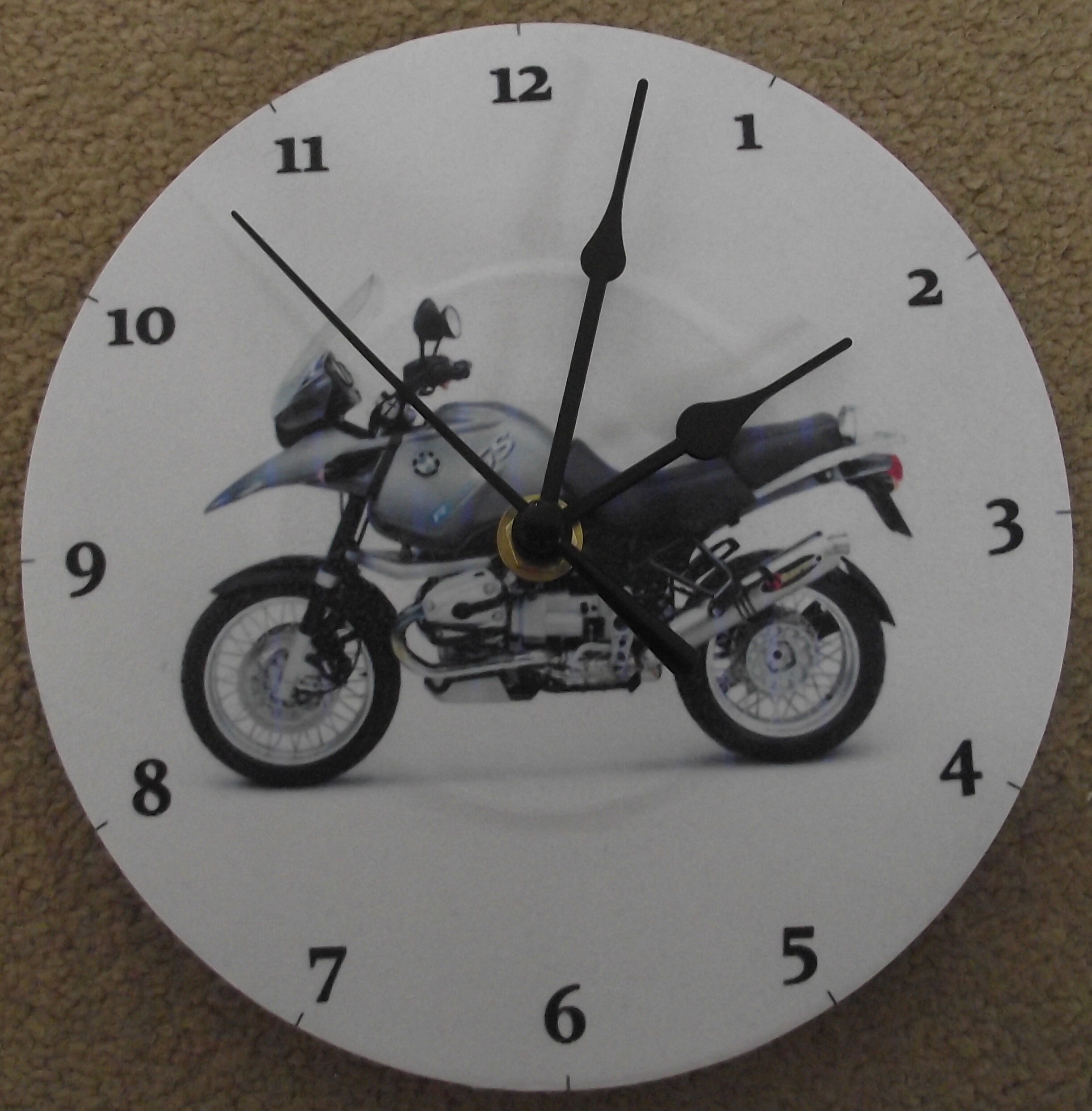 BMW R1150GS 7wall Clock Upcycled Vinyl - Etsy