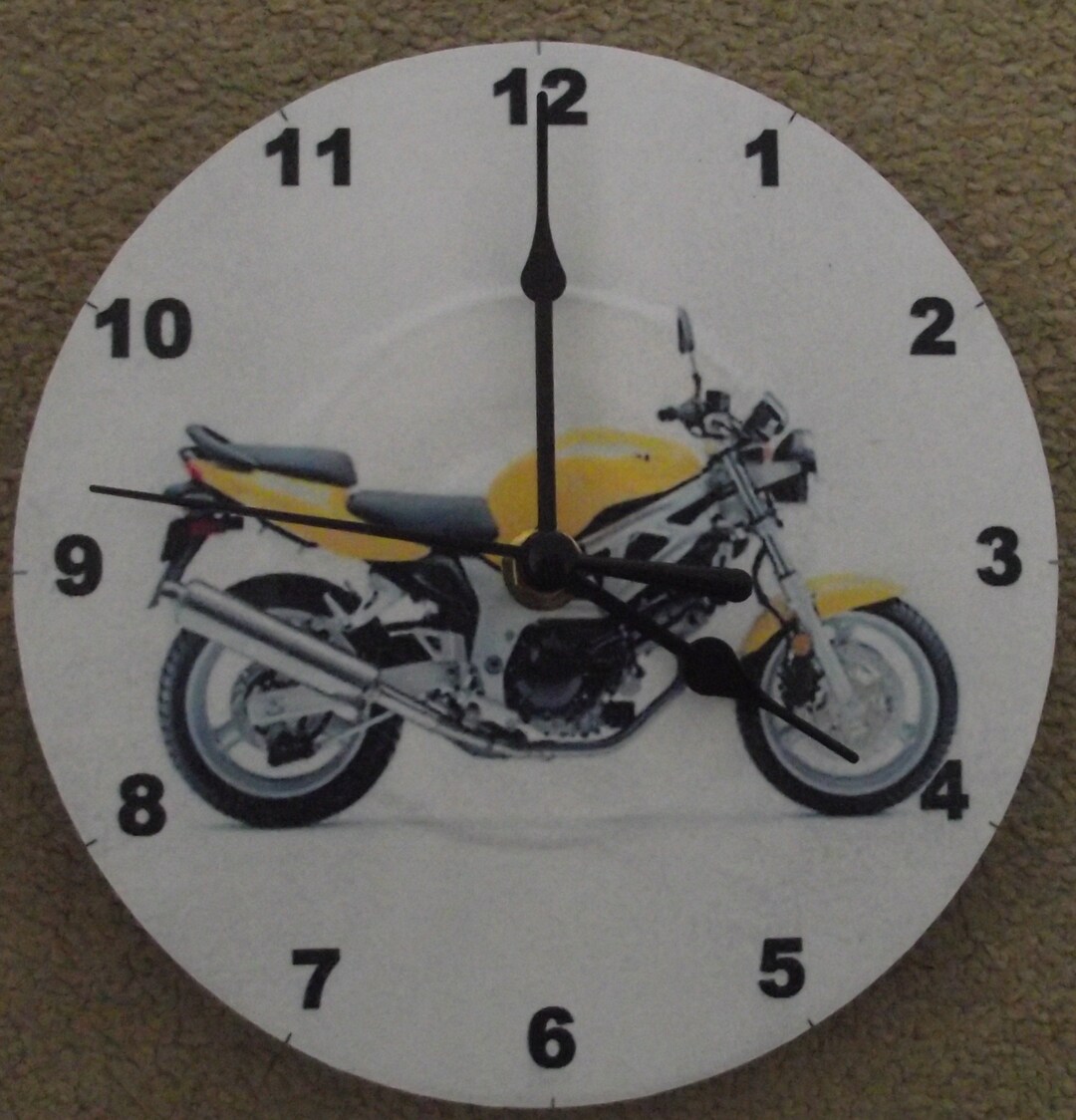 Suzuki SV650 7wall Clock Upcycled Vinyl - Etsy UK