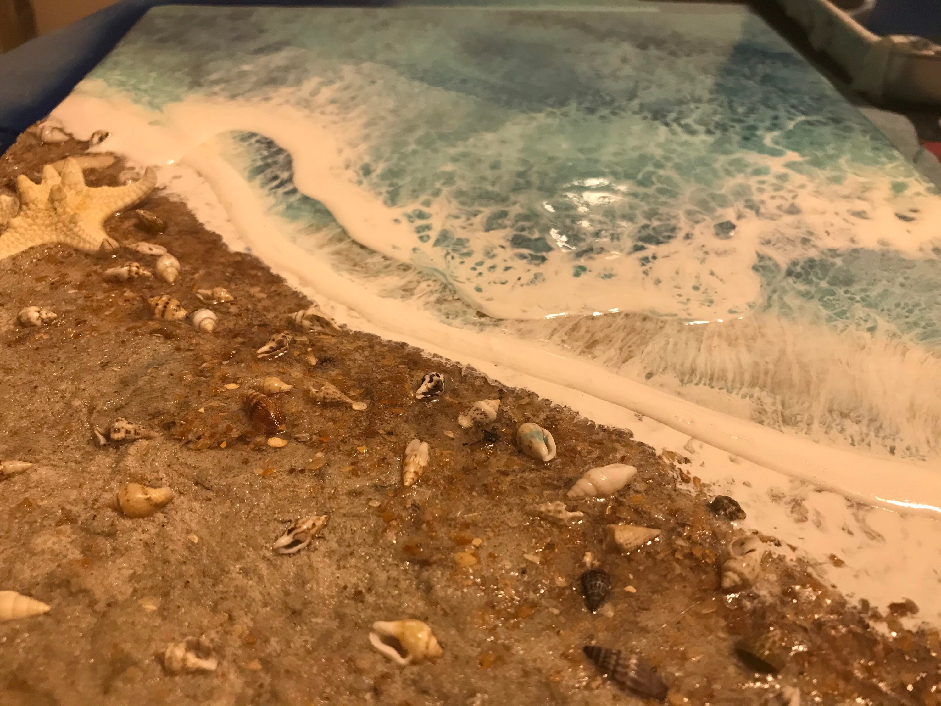 Wall Decor Ocean Resin Sea Scape - Etsy UK