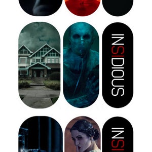 Insidious Nail Decals Waterslide Decals Nail Art Nail Stickers - Etsy ...
