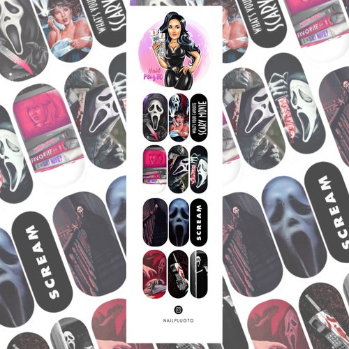 Grease Nail Decals Waterslide Decals Nail Art Nail Etsy
