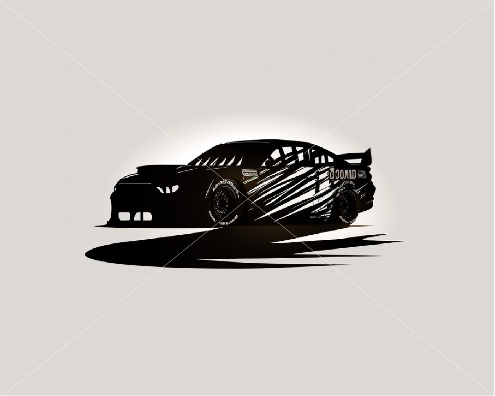 Racecar Silhouette Digital Download - Png, DXF, SVG, PDF - Etsy