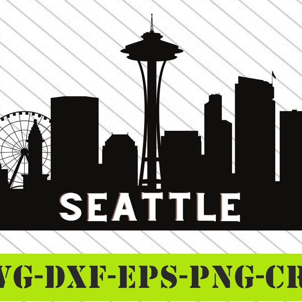 Seattle Svg - Etsy