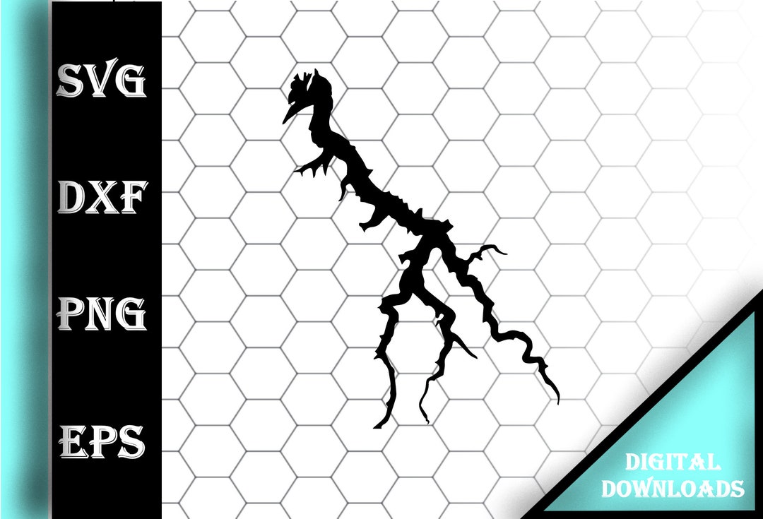 Devils Kitchen Lake Illinois Map Silhouette Shape Svg Dxf Pdf Eps Crv ...