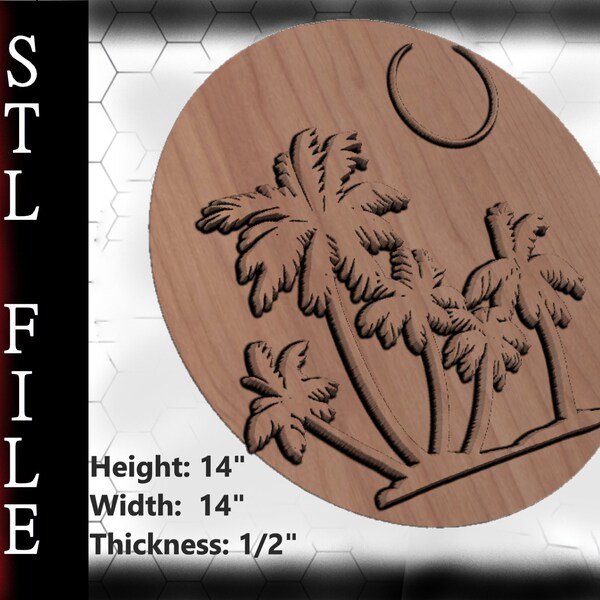 Wood Palm Tree - Etsy