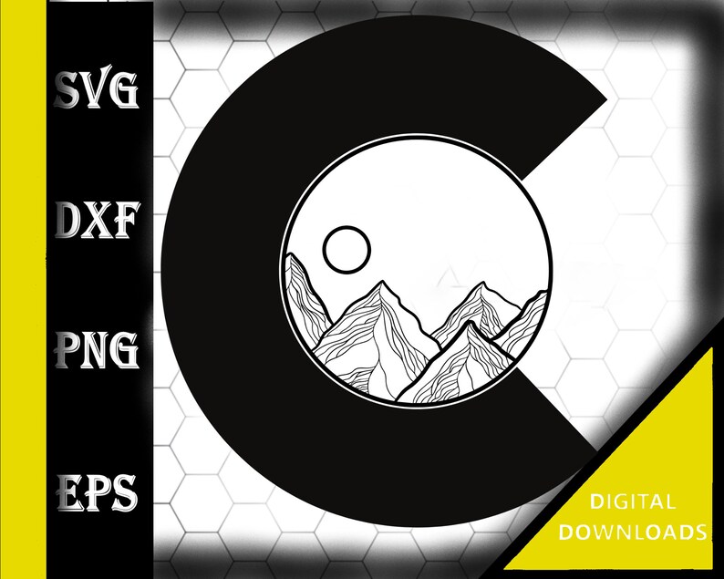 Colorado SVG Graphic Svg Dxf Pdf Eps Crv Vector Graphic Design, Laser ...