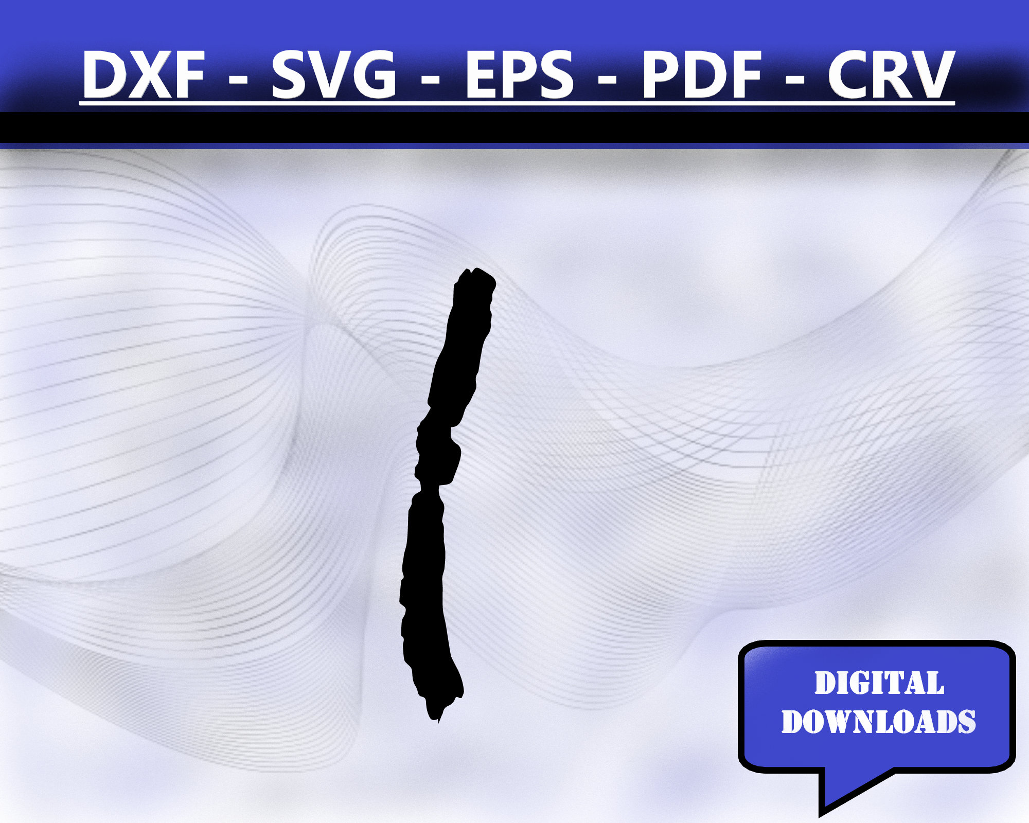 Conesus Lake New York Map Silhouette Shape Svg Dxf Pdf Eps Crv Vector ...