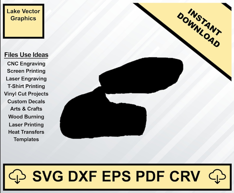 Red Lake Minnesota Map Silhouette Shape Svg Dxf Pdf Eps Crv - Etsy