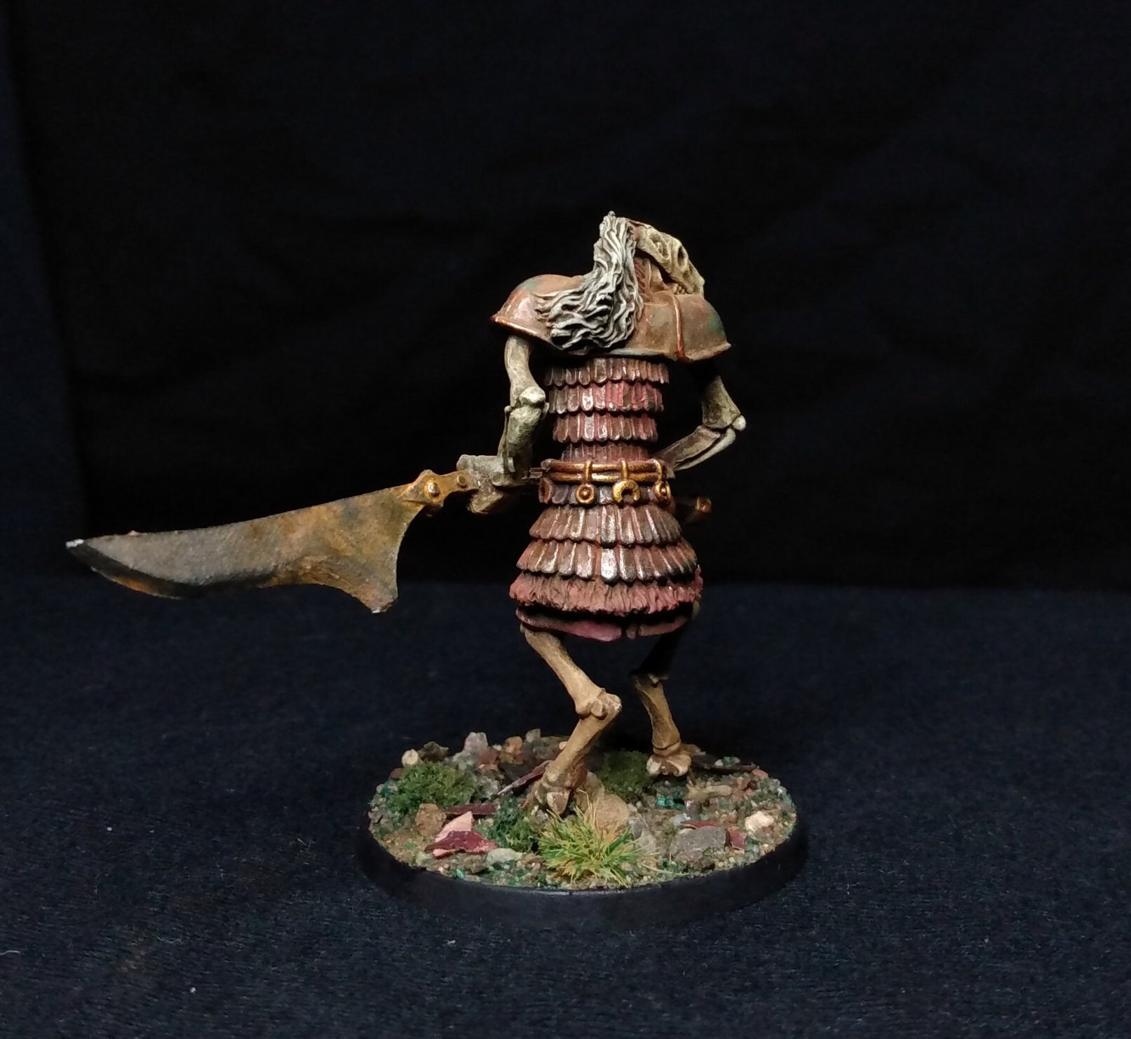 Painted Original Skeletal Equiceph Miniature From the - Etsy