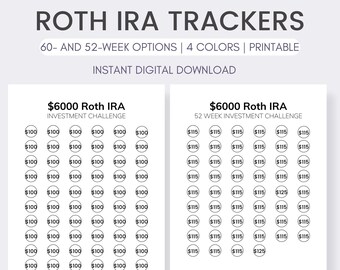 6000 Money Challenge - Etsy