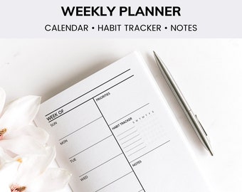 Printable 5x7 Planner - Etsy