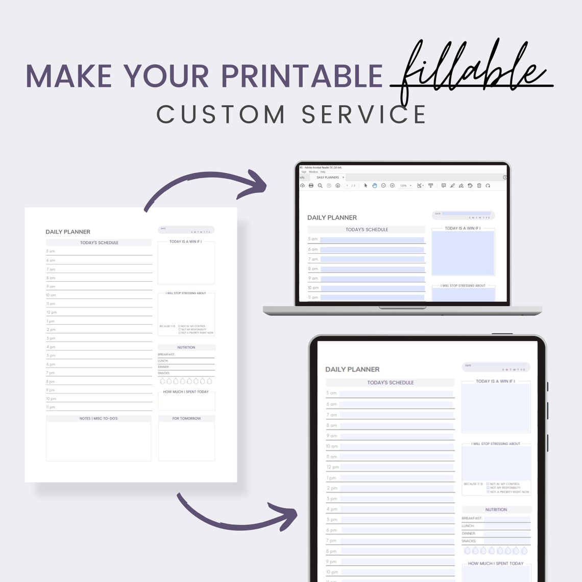 Make My Printable Fillable | Convert Printable or Planner Into a ...