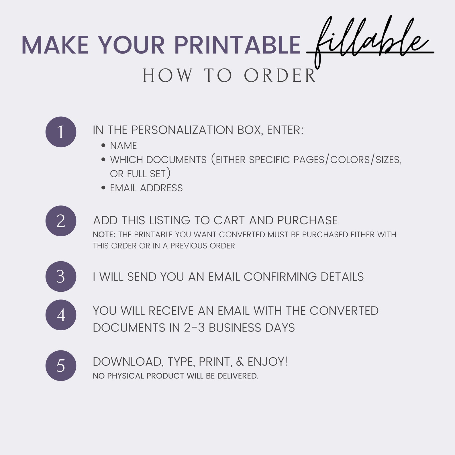 Make My Printable Fillable Convert Printable or Planner Into a Fillable ...