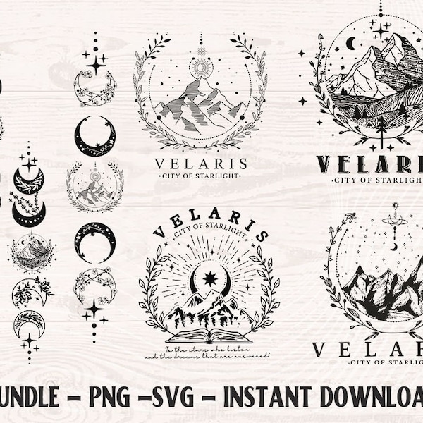 Velaris Night Court Svg - Etsy