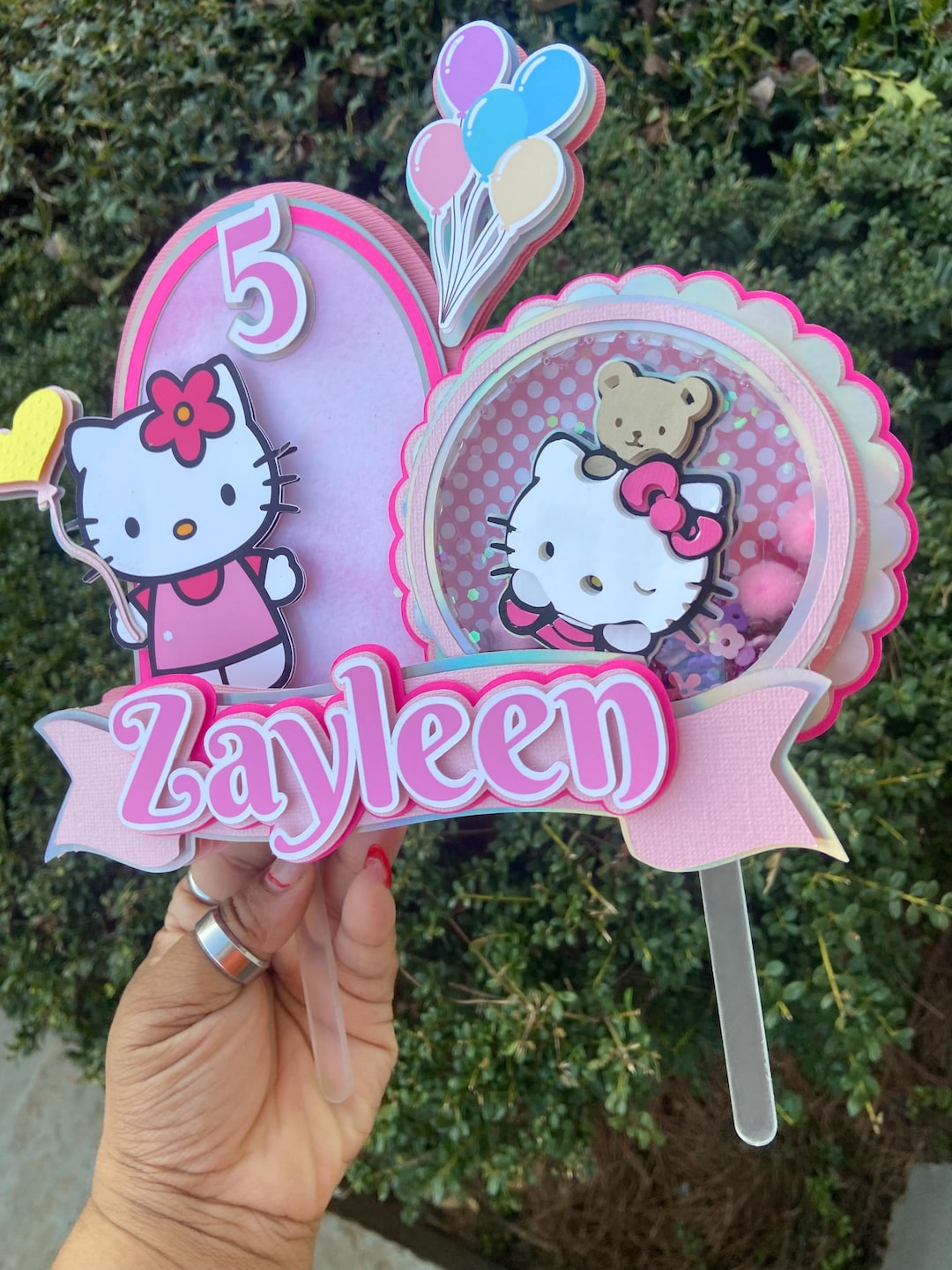 HK Custom Cake Topper Shaker - Etsy