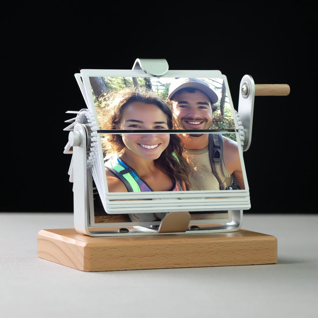 Custom Flip Book Frame Animation Machine - Photo/video Rotating Albums ...