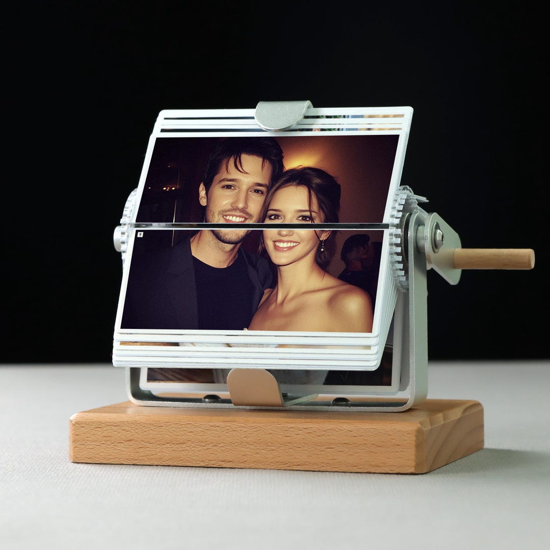 Custom Flip Book Frame Animation Machine - Photo/video Rotating Albums ...