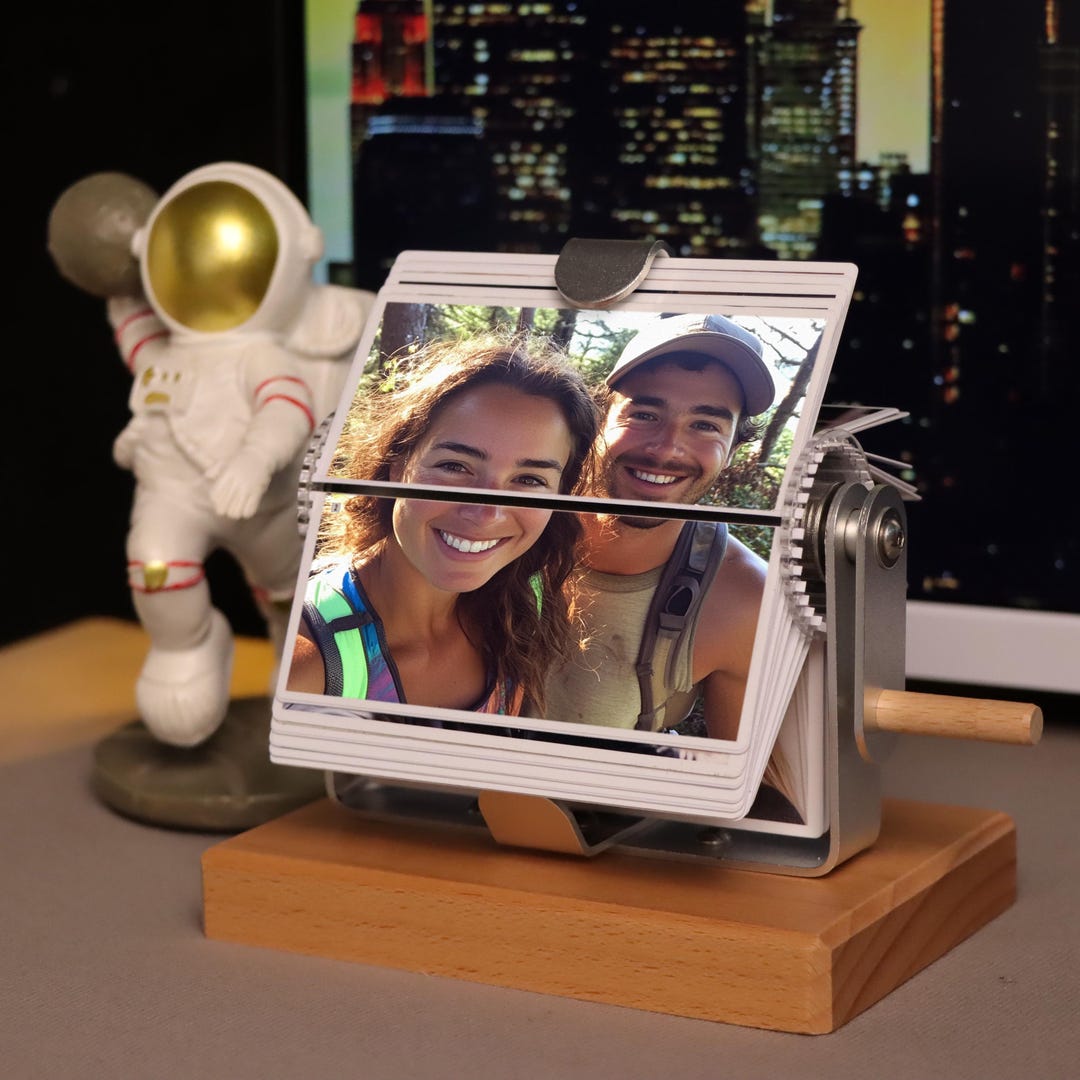 Custom Flip Book Frame Animation Machine Photo/video Rotating Albums ...