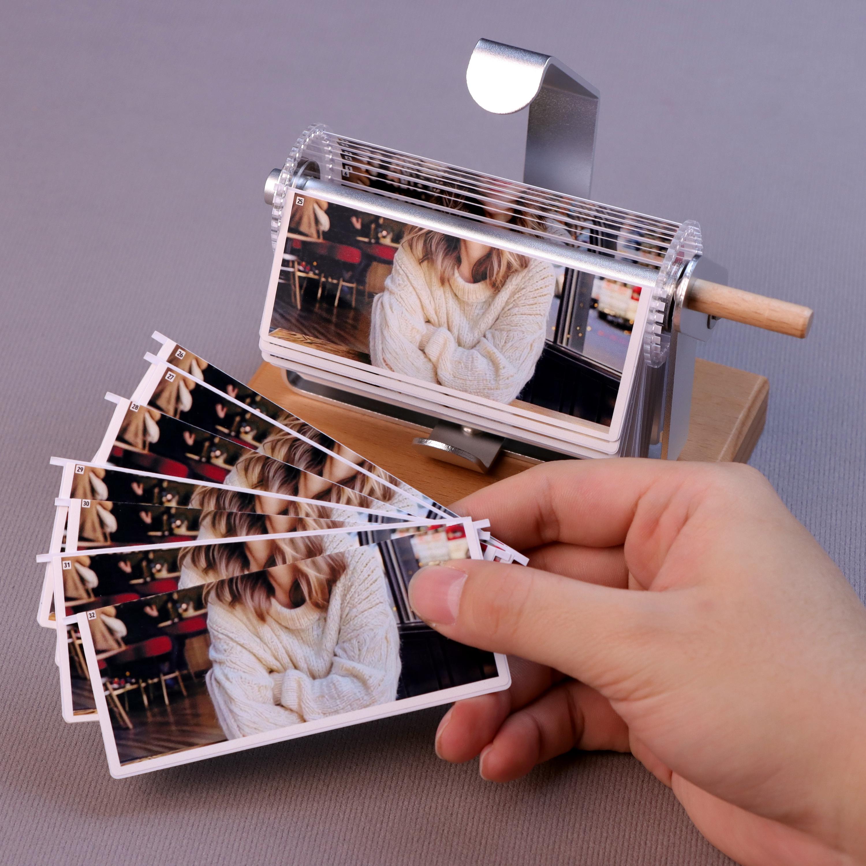 Personalized Keepsake Book Photo/video Rotating Albums, Memory in ...