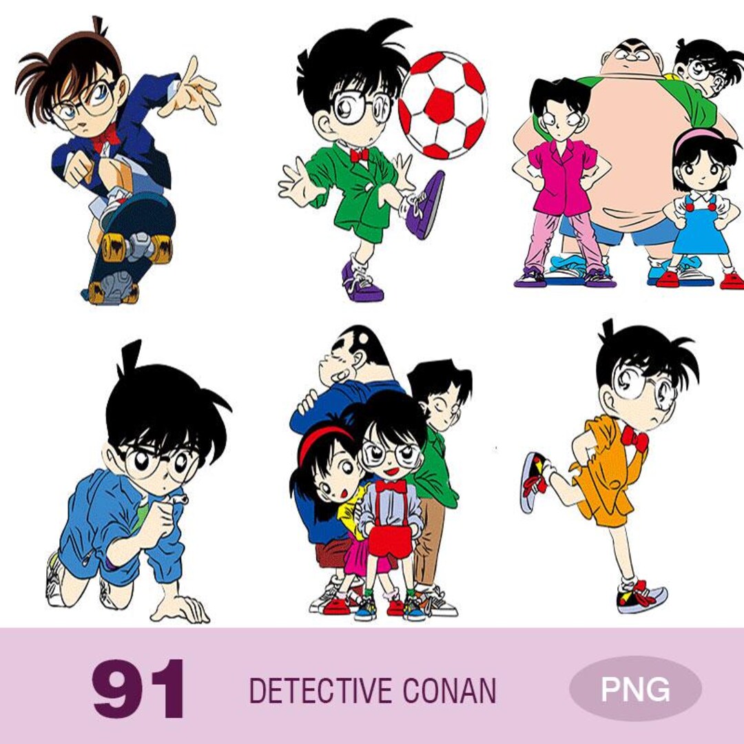 81 Detective Conan Character Material Pictures, Conan Png, Kudo ...
